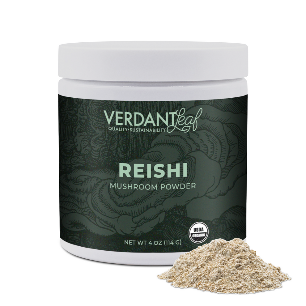 Reishi | Certified Organic | Mycellium Mushroom Powder – Verdant Leaf